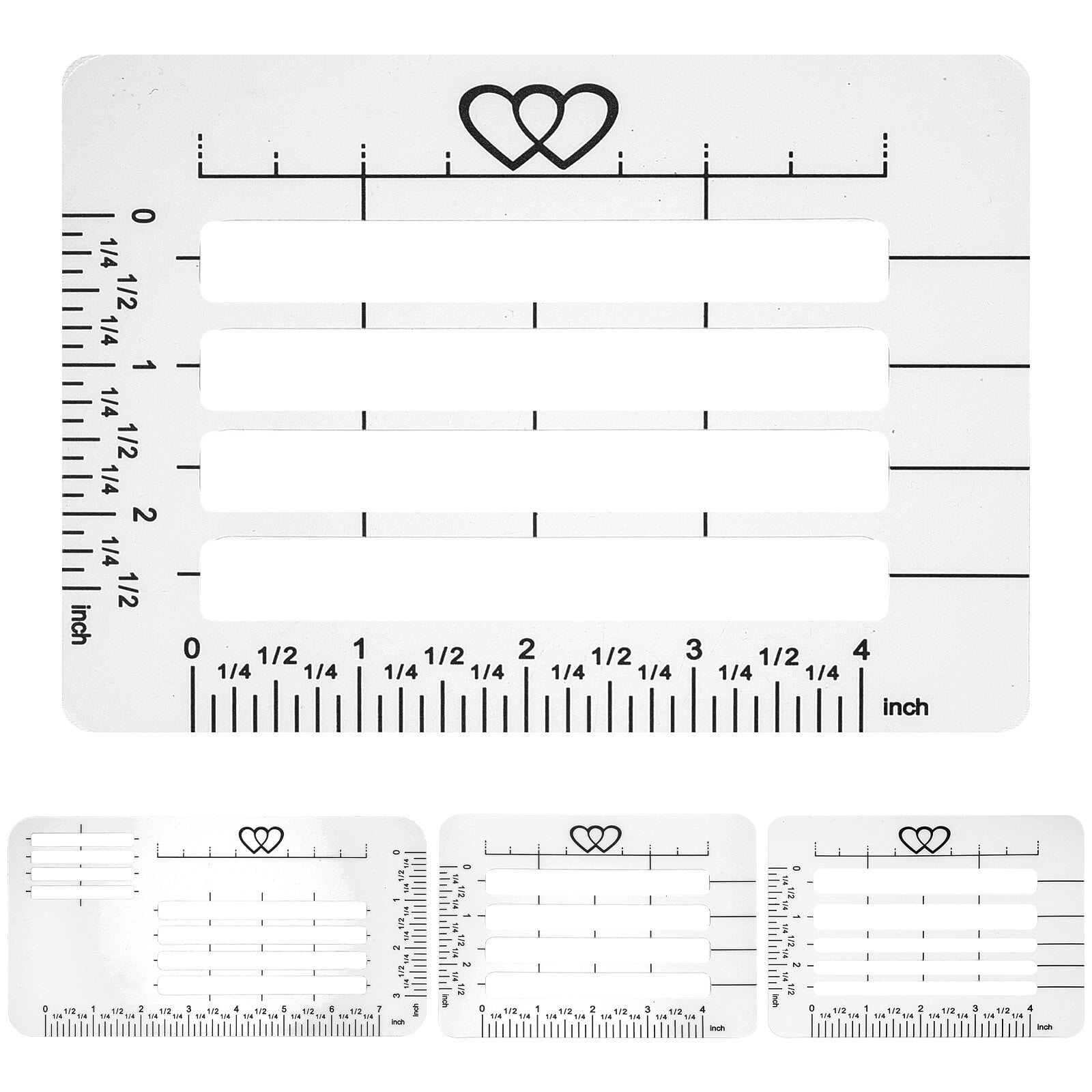 Howooi 4pcs Envelope Stencil Addressing Guide Template Addressing ...