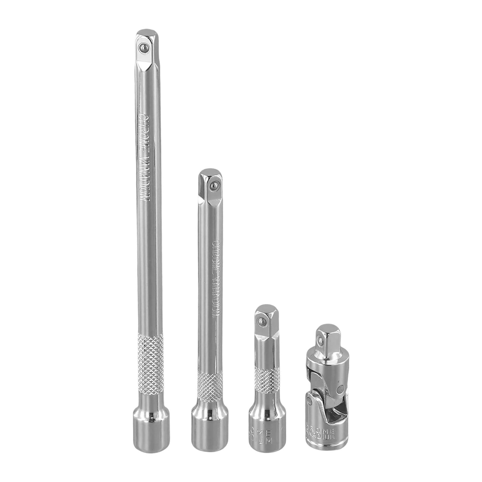 4pcs Extension Bar 1/2 Drive Ratchet Socket Extender Extension Socket ...