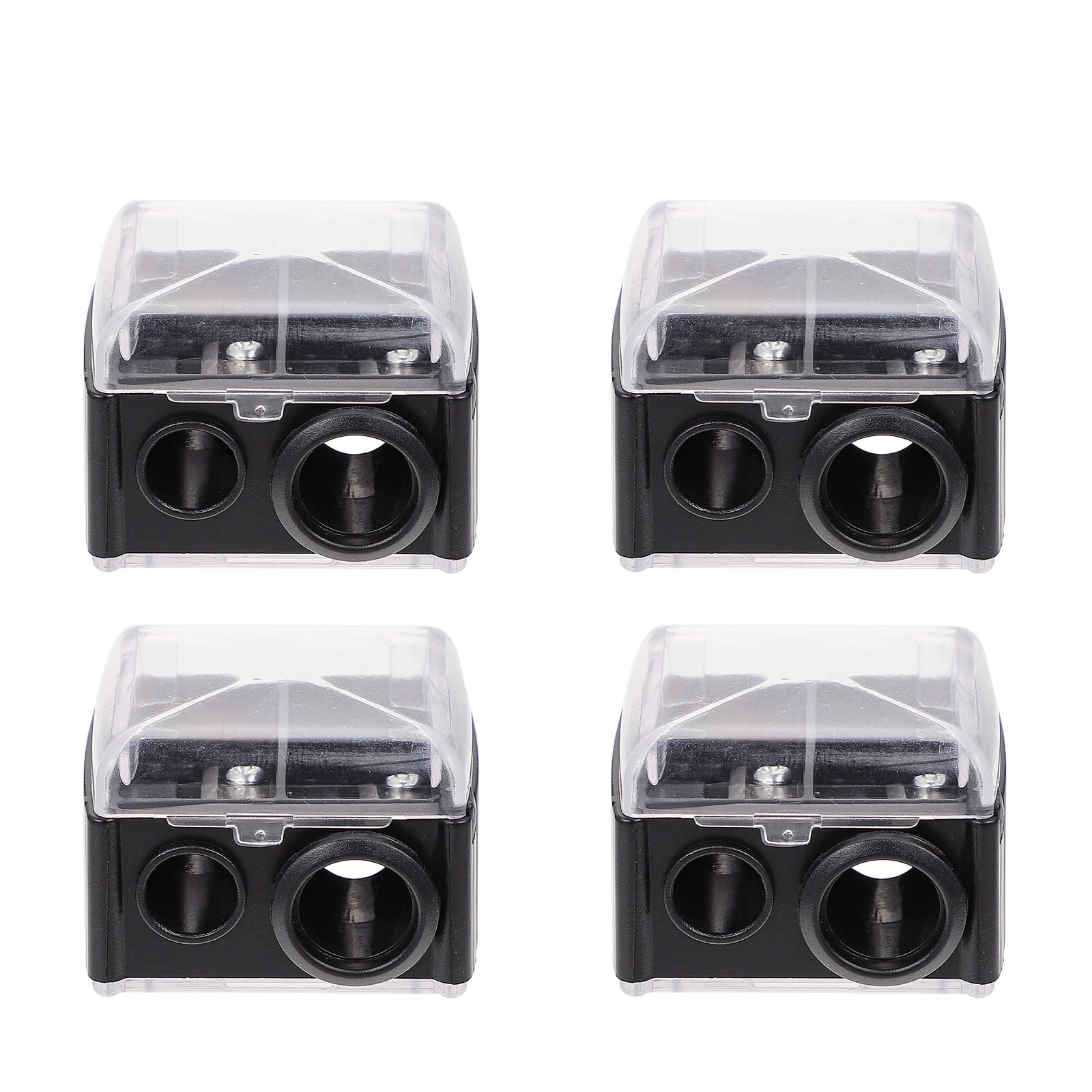 4pcs Eyebrow Pencils Sharpener Eyeliner Pen Sharpener for Woman (Black ...