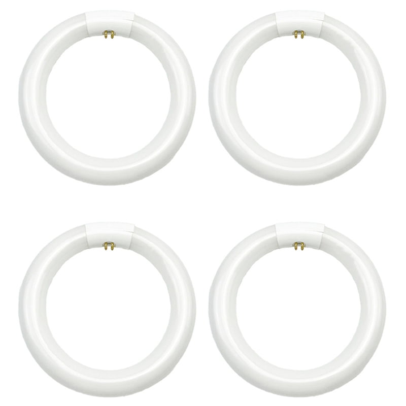 4pcs FC8T9/CW Circular Fluorescent Light Bulb,8Inch Round T9 22W ...