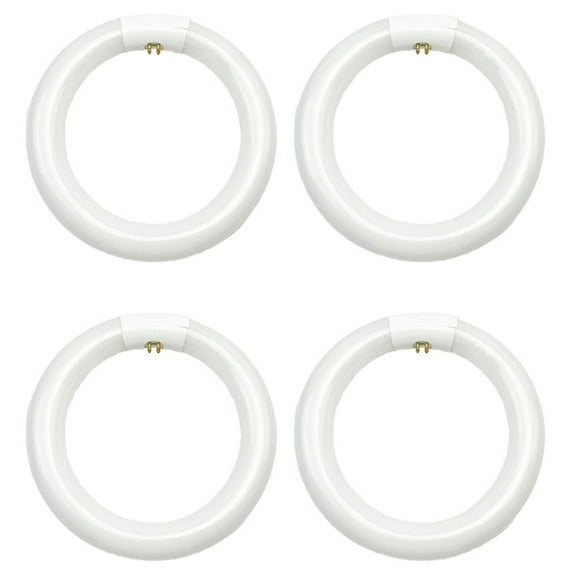 4pcs FC8T9/CW Circular Fluorescent Light Bulb,8Inch Round T9 22W ...
