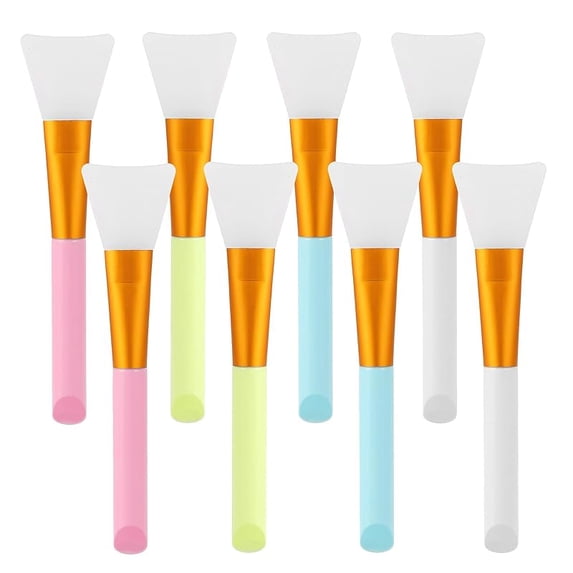 4pcs Face Mask Brush for Facial,Silicone Face Mask Applicator Soft Face ...