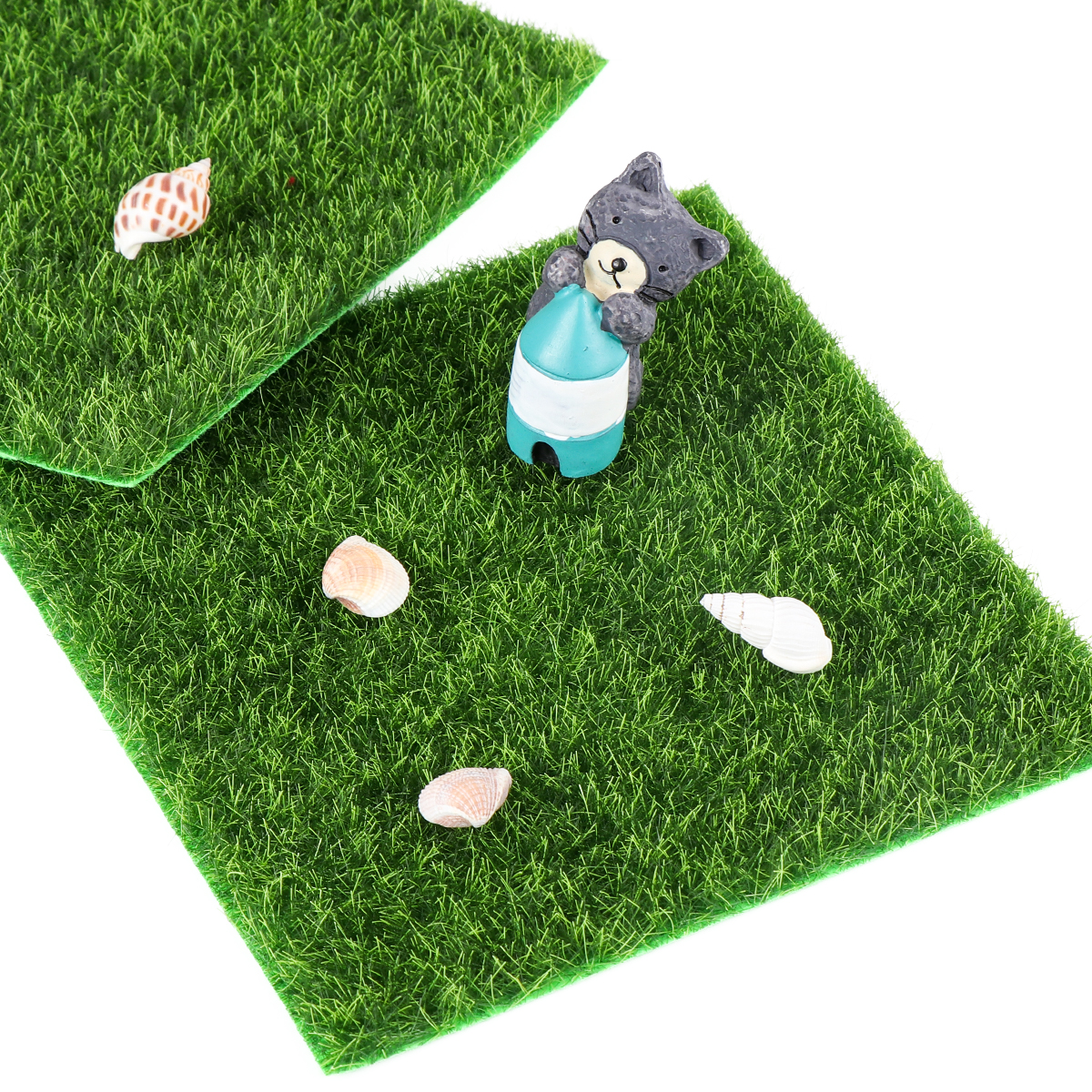 4pcs Fairy Artificial Grass Model Railway Grass Modeling Grass DIY ...