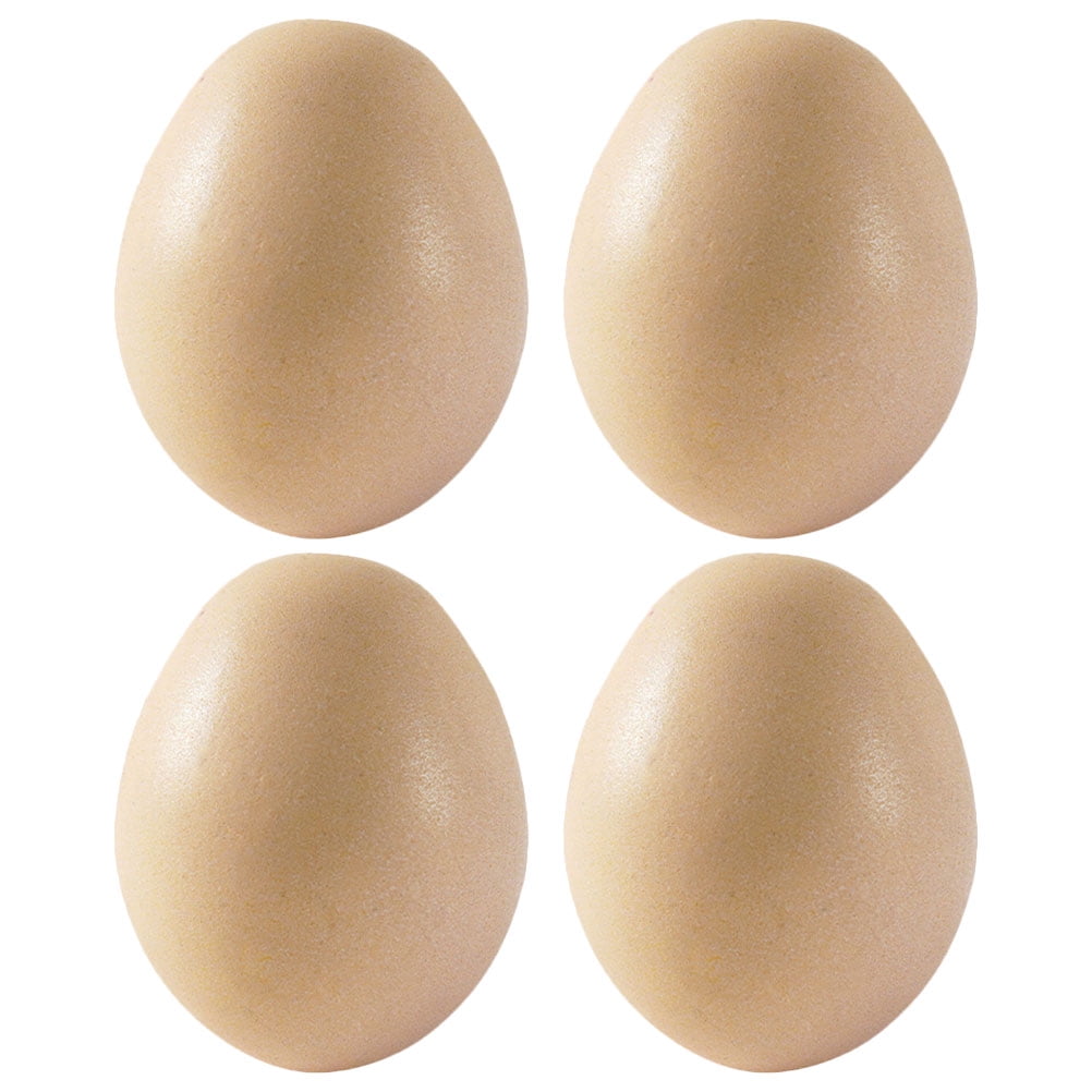 4pcs Fake Eggs DIY Egg Props Painting Eggs Simulation Eggs Painting ...
