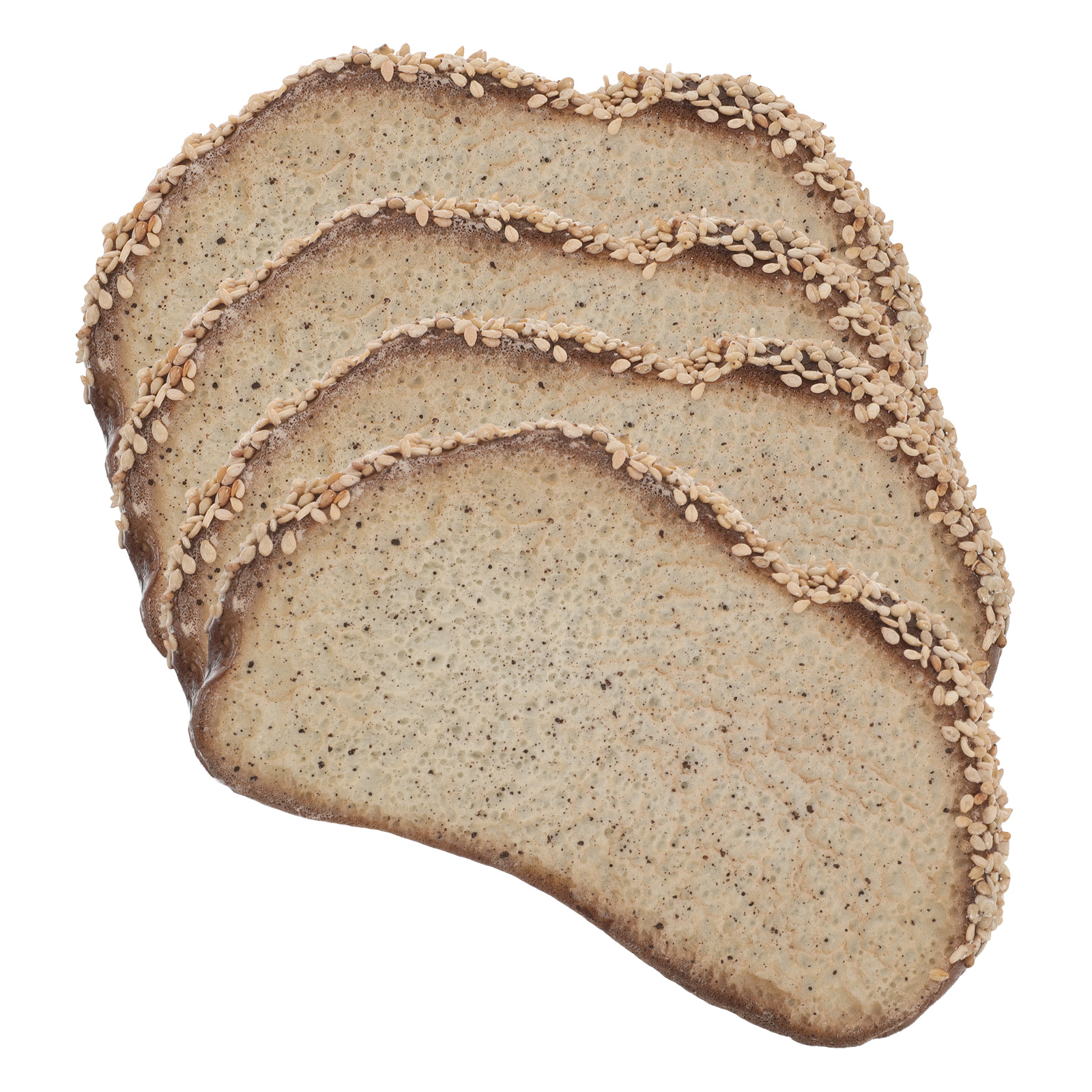 4pcs Faux Fake Bread Slices For Bakery Shop Display Home Kitchen Decor ...