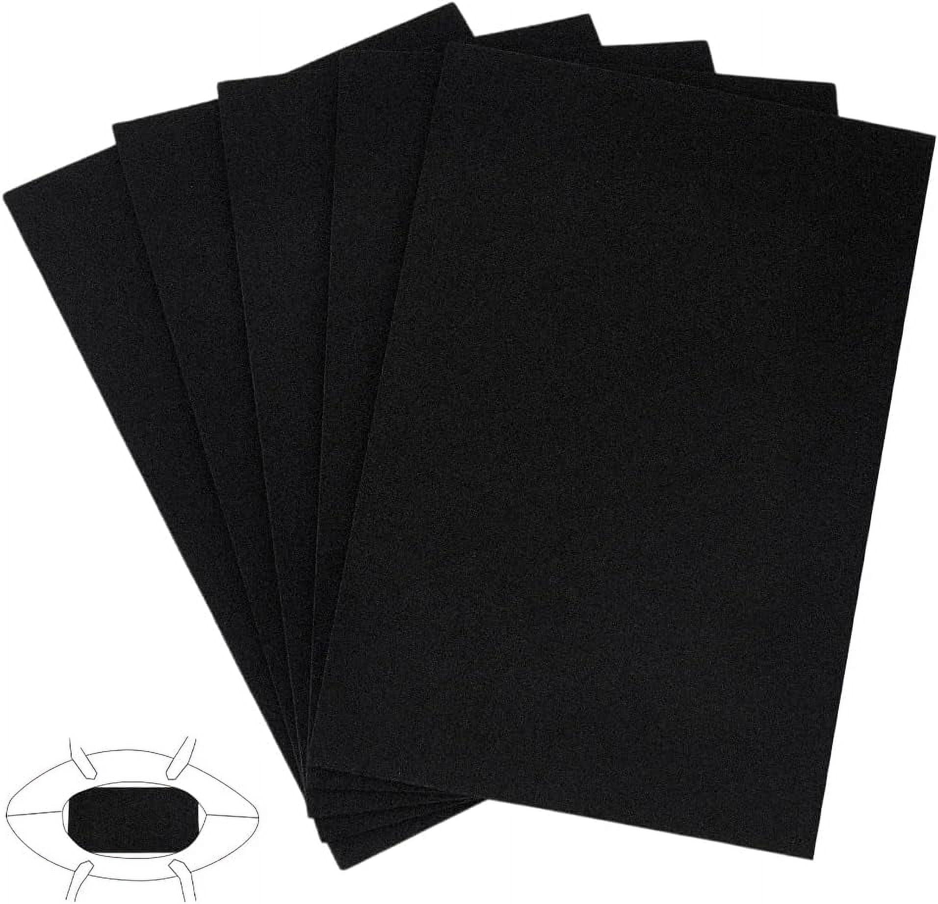 4pcs Felt Bag Base Shaper Black Insert Bag Bottom Rectangle Purse ...