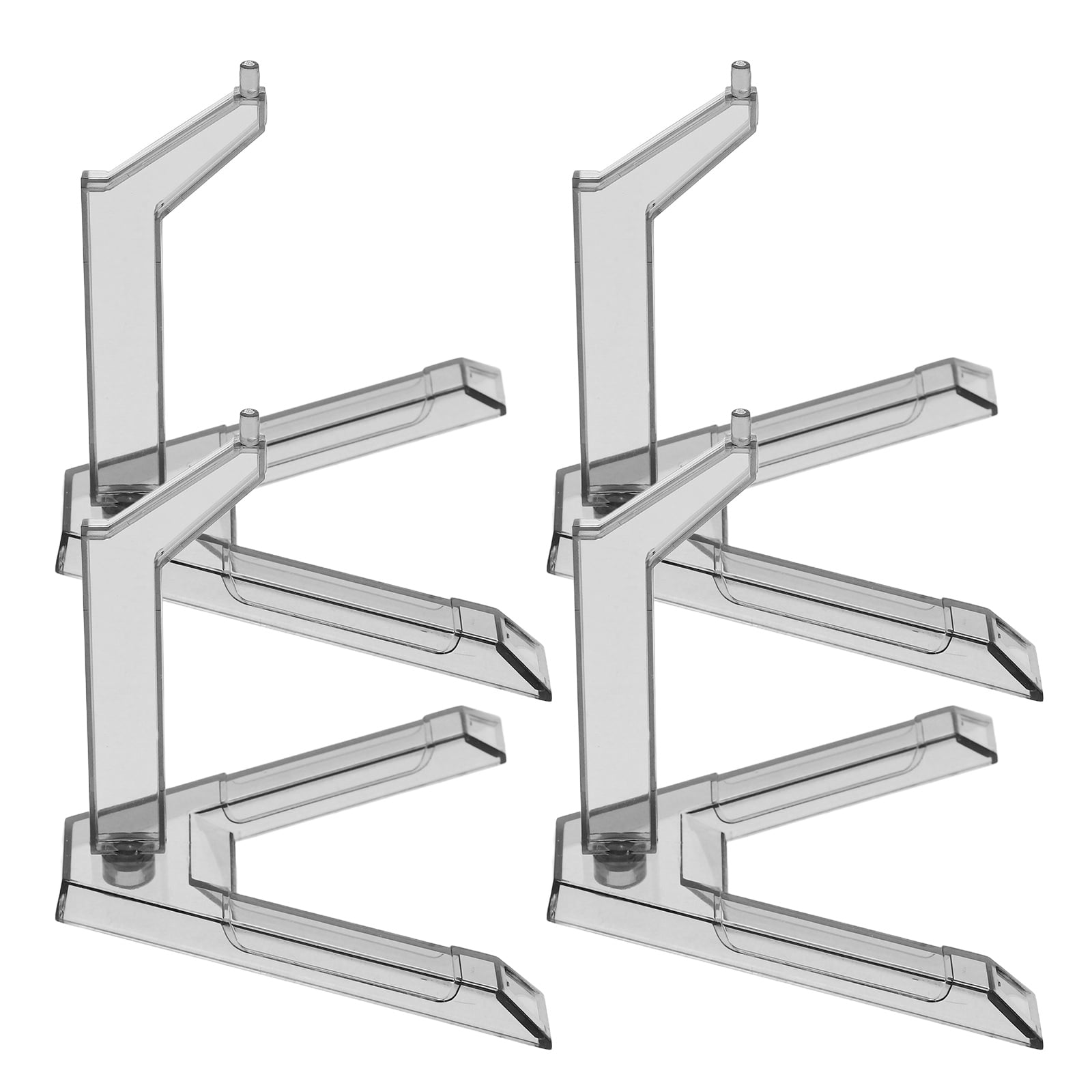 4pcs Figure Display Stand Action Figures Doll Models Stand Plastic Doll ...