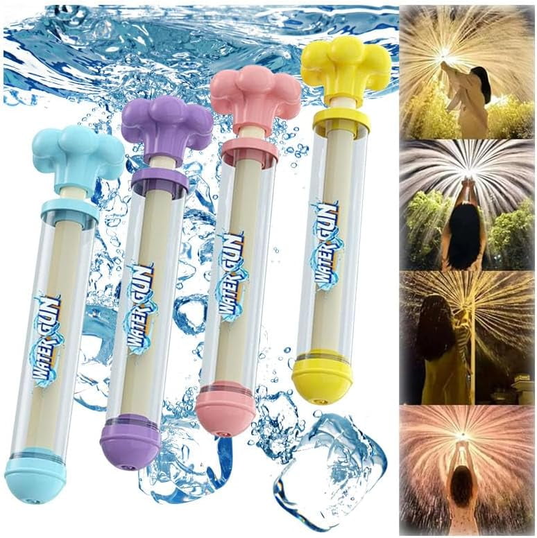 4pcs Firework Water Gun, Fireworks Style Water Spray Toys, Romantic ...