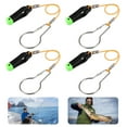 4pcs Fishing Line Release Clips, EEEkit Fishing Downrigger Snap Release ...