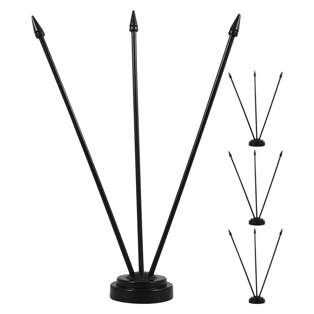 4pcs Flag Holder For Desk Small Flag Holder Flag Stand Base Small Flag ...