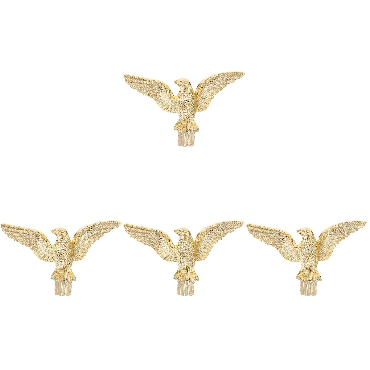 4pcs Flag Pole Eagle Finial Topper Ornament Eagle Finial for Outdoor ...