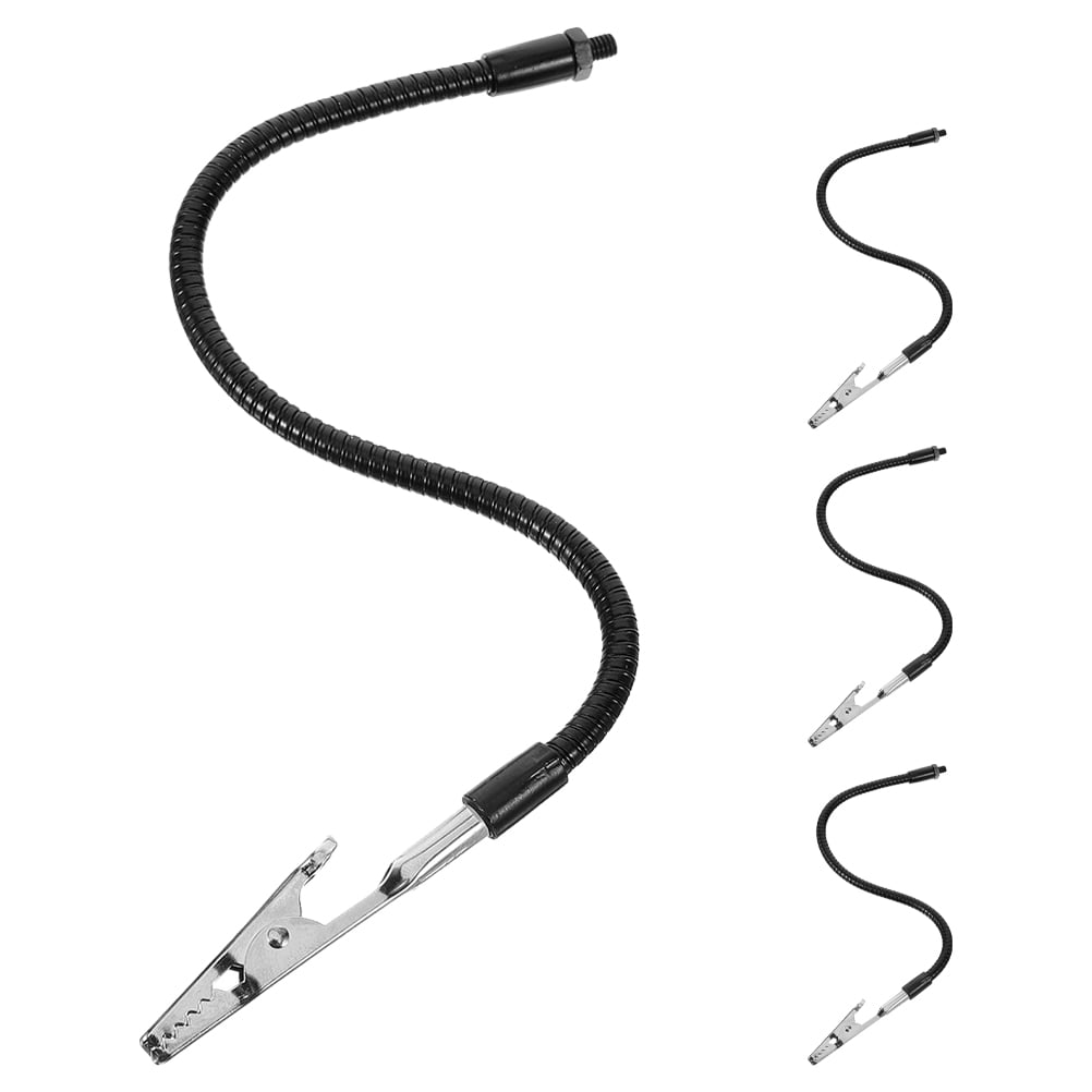 4pcs Flexible Gooseneck Alligator Clips Multi-use Workshop Workbench ...