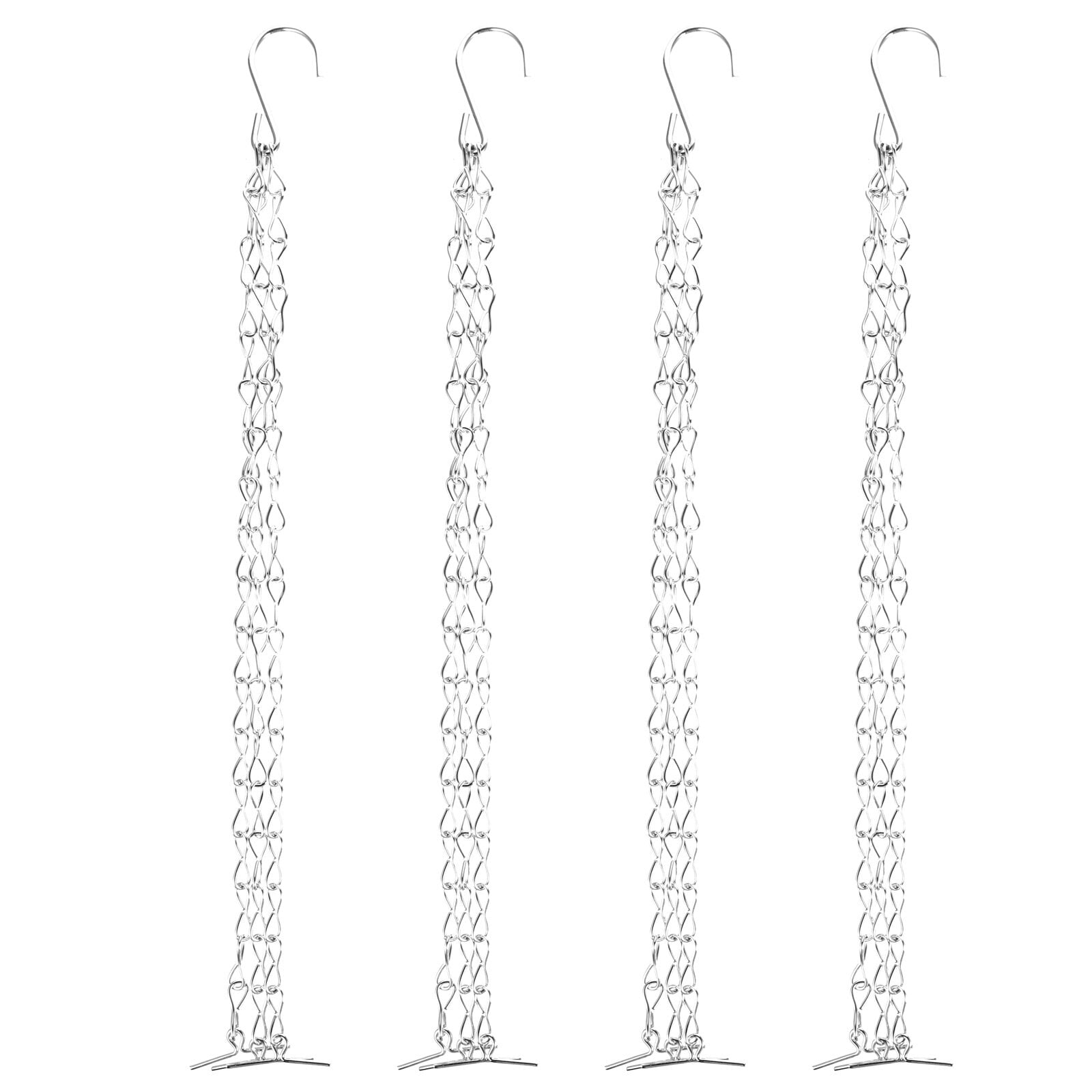 4pcs Flower Basket Hanging Chain Iron Chain Hanging Birdcage Plant ...