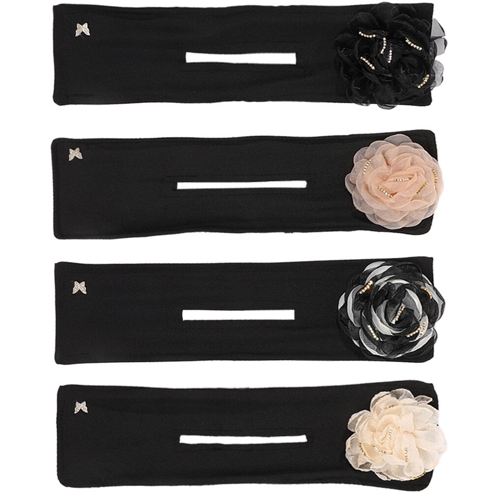 4pcs Flower Bun Maker Twisted Hair Bun Shaper Hair Bun Making Tool for ...