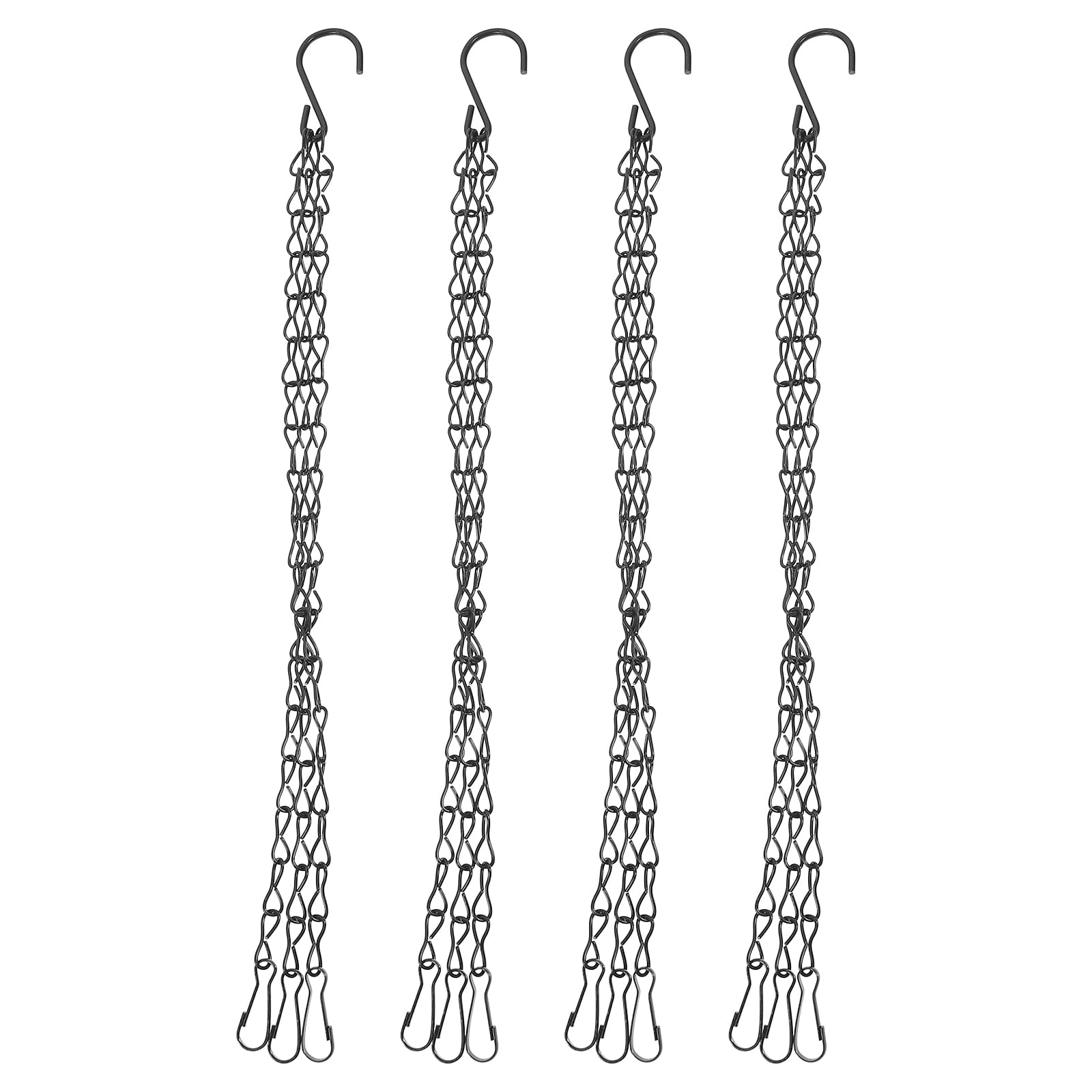 TABLZONE 4pcs Flower Basket Chain Set Durable Hanging Chains for Adults ...