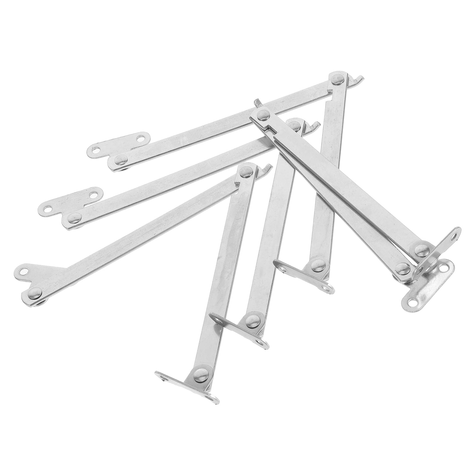4pcs Folding Lid Support Hinges for Cabinet Desk Furniture Heavy Duty ...