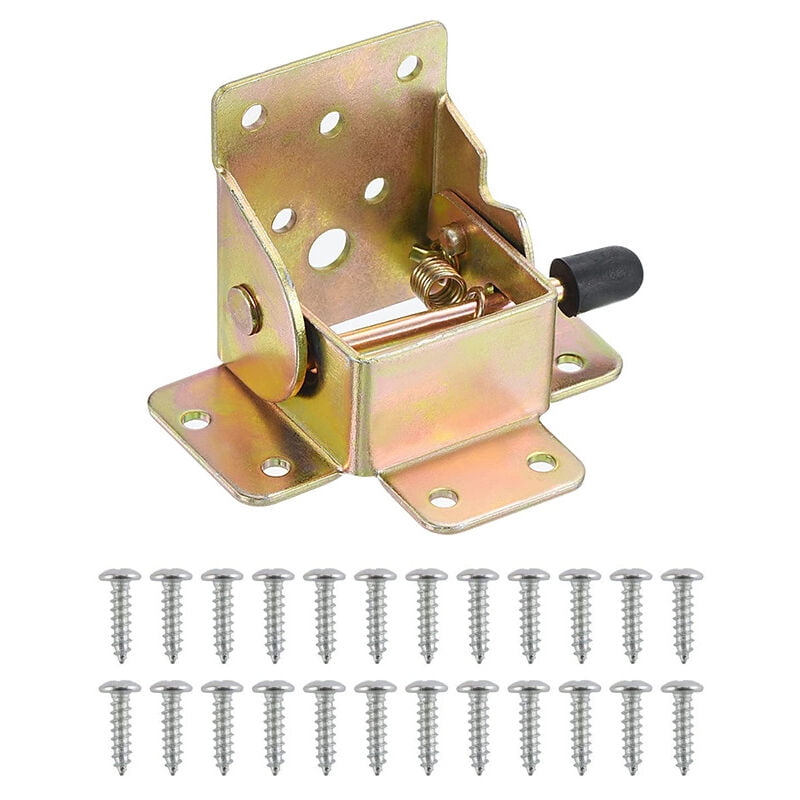 4pcs Folding Table Leg Bracket, Folding Leg Bracket, Table Chair Bed ...