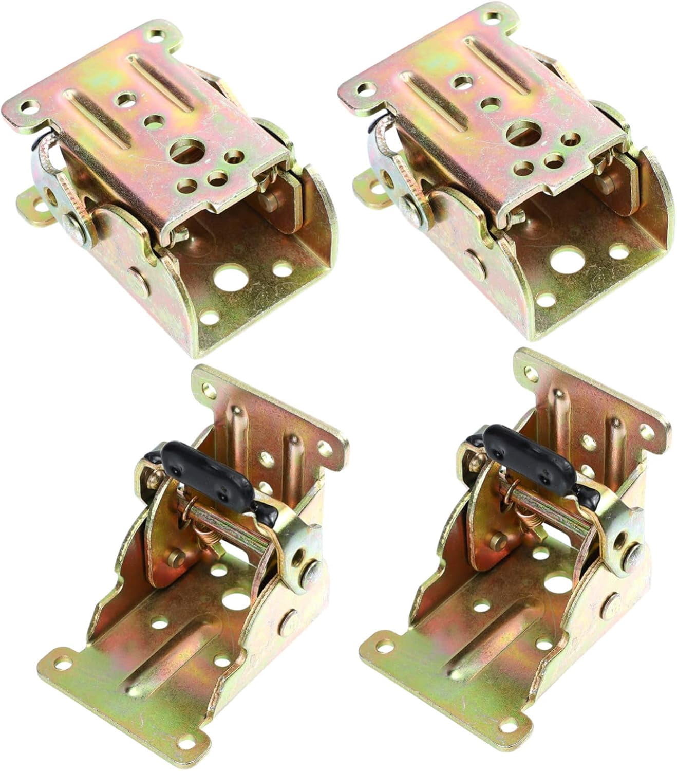 4pcs Folding Table Leg Hinge Metal Door Jewelry Box Stand Folding ...