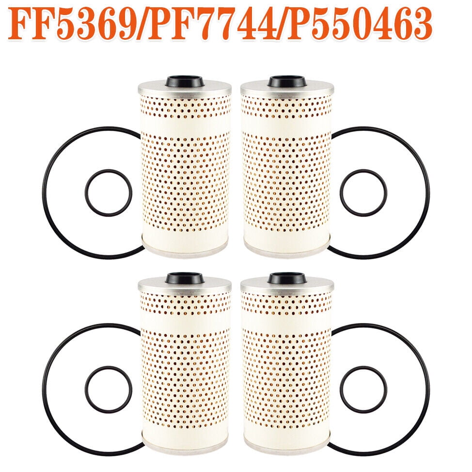 4pcs For DETROIT DIESEL 23521528 FUEL FILTER L3578FN FF5369W P550757 ...