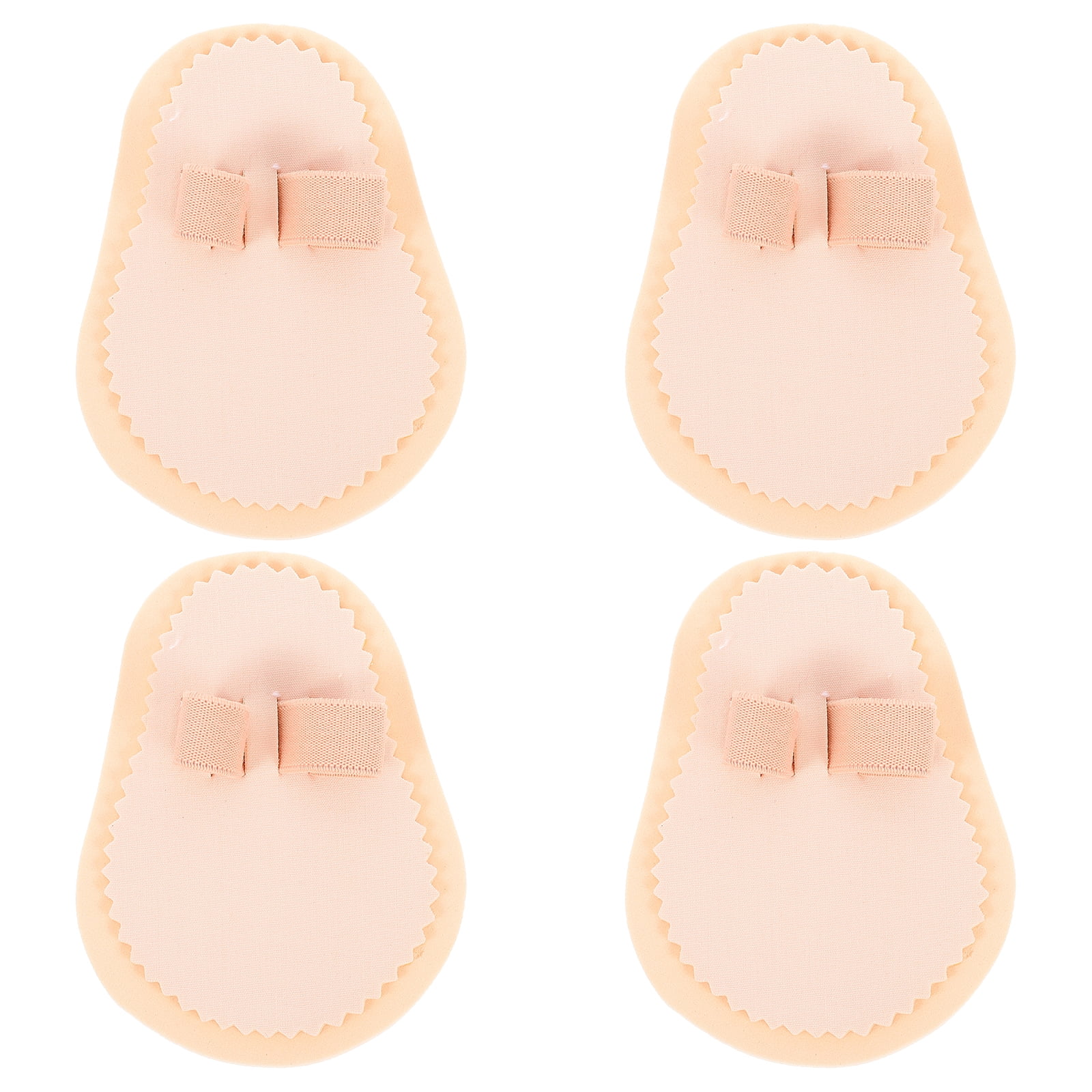 4pcs Forefoot Toe Varus Correctors Toe Isolation Separators Front Sole Pad - Walmart.com