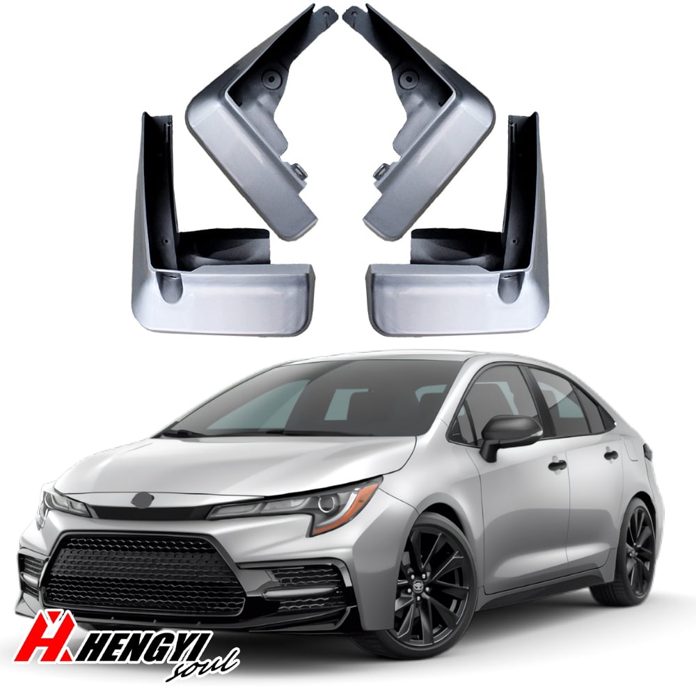 4pcs Front & Rear Mud Guard Fender Flaps Splash for Toyota Corolla ...
