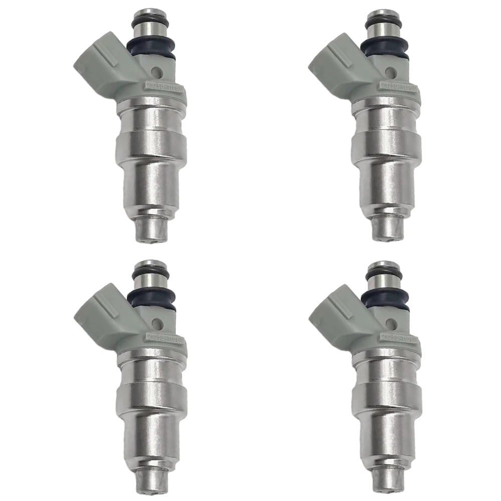 4pcs Fuel Injectors for Toyota Starlet 4E-FTE EP82 EP91 23250-11060 ...