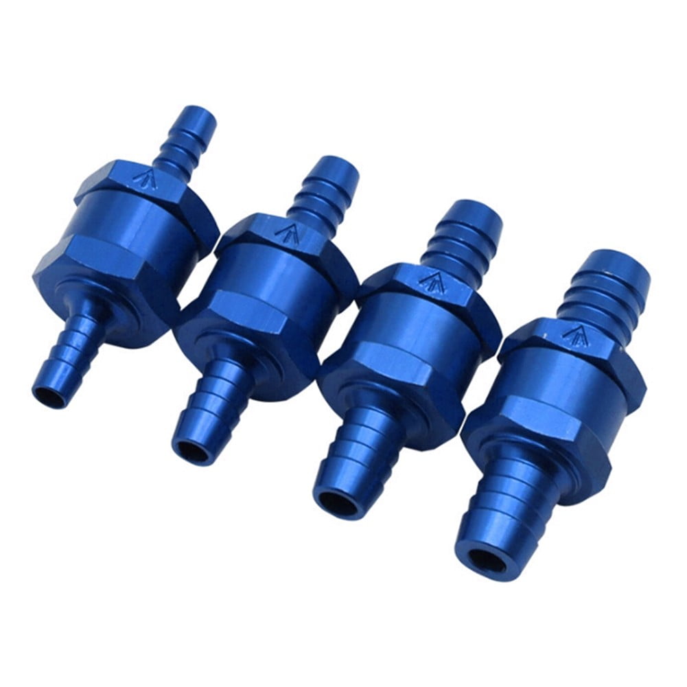 4pcs Fuel Non Return Check Valve Petrol Diesel Water Fuel Line ...