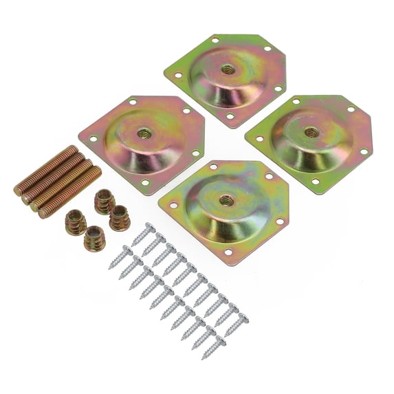 4pcs Furniture Parts Home Hardware Cabinet Furniture Mounting Bracket ...