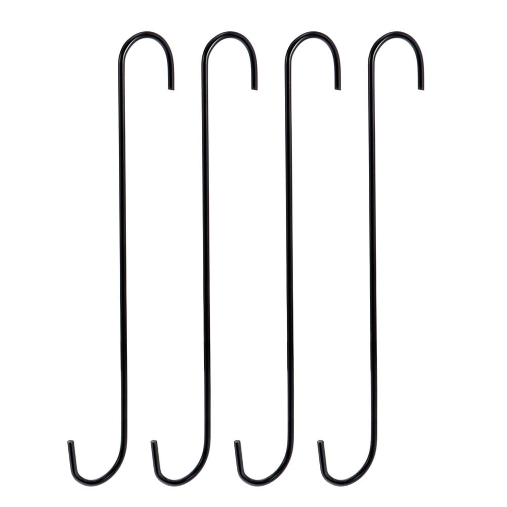 4pcs Garden Hanging Bracket Lantern Hanger Bird Feeder Hanger Flower ...