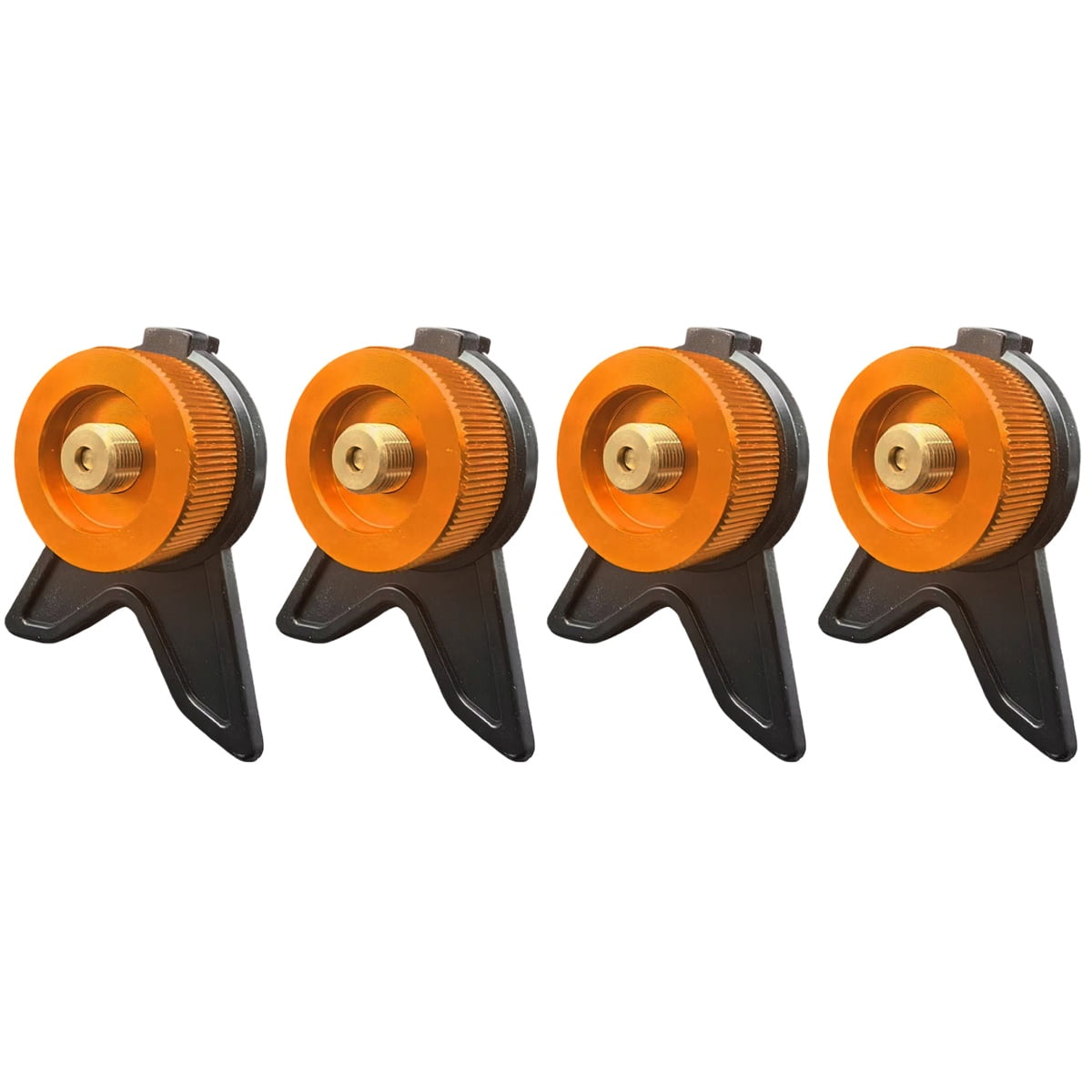 4pcs Gas Tank Adapter Propane Camping Adapter Small Gas Tank Converter ...