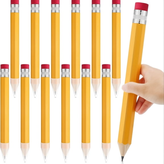 Giant Novelty Pencils for Gifts and Decor in Office Supplies
