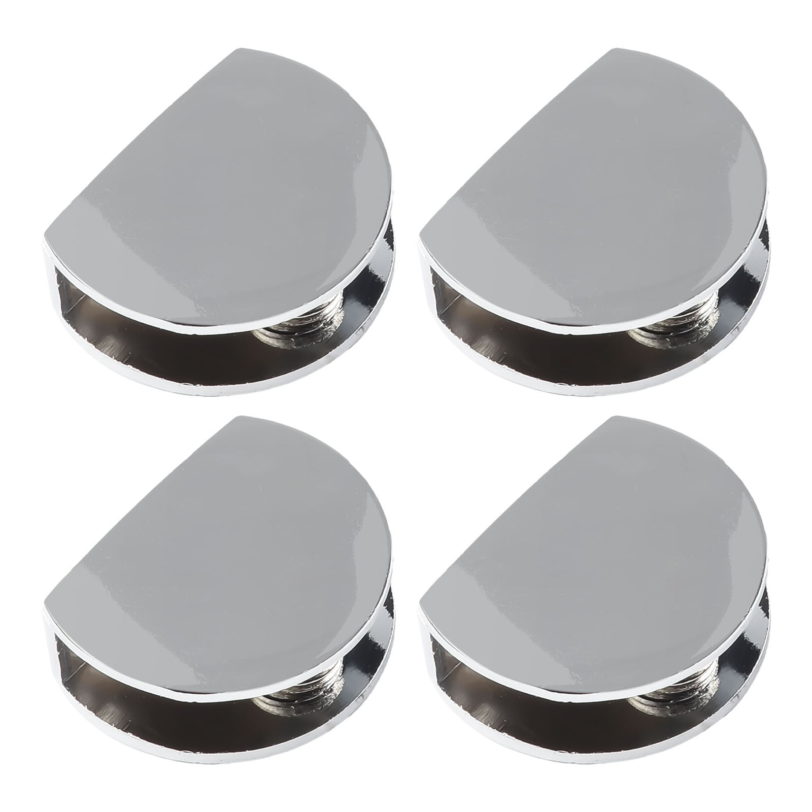 4pcs Glass Clamp Bathroom Mirror Clips Zinc Alloy Clip For 6-12mm ...