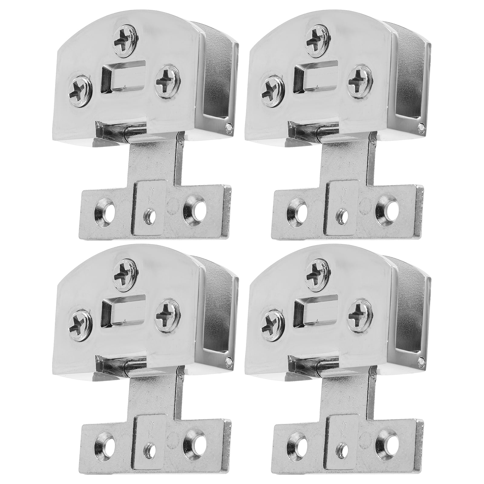 4pcs Glass Door Hinge Shower Glass Clamp Stainless Steel Glass Doors ...