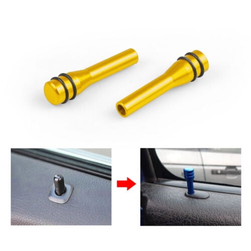 4pcs Gold Door Bolt Lock Pin Door Bolt Decoration For Mercedes Benz ...
