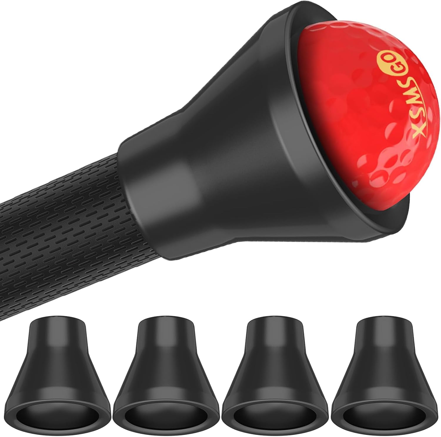 4pcs Golf Ball Retriever,Quick-Install Golf Ball Picker Upper Tool ...