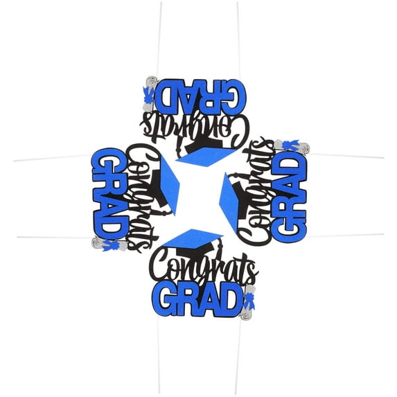 4pcs Graduation Theme Cake Inserted Decor Cake Picks Congrats Grad ...