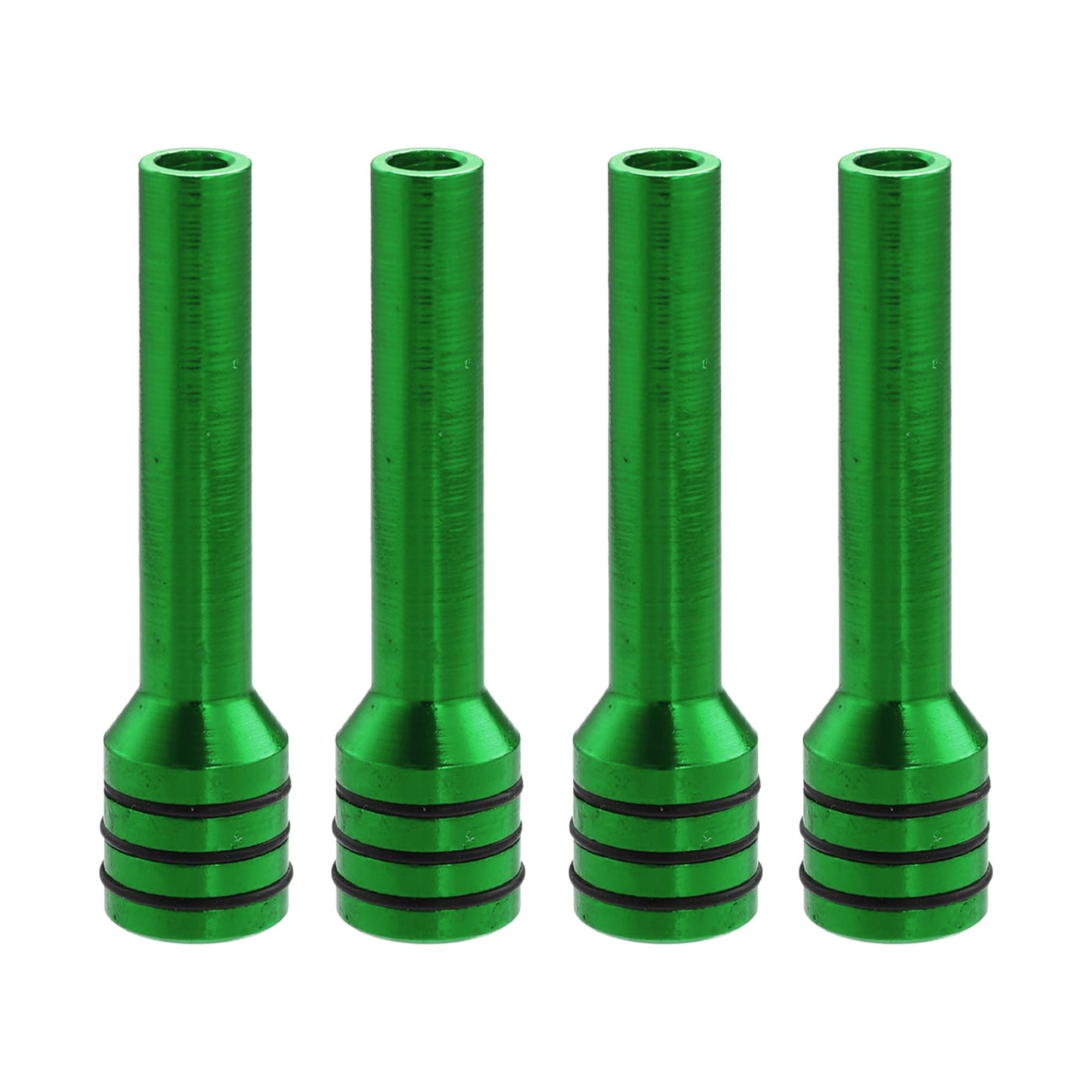 4pcs Green Car Door Lock Knobs Interior Door Lock Knob Aluminum Alloy ...