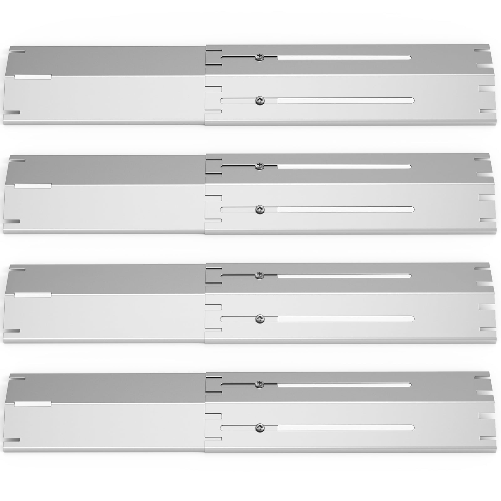 4pcs Grill Heat Plate , Heavy Duty Stainless Steel Heat Shield ...