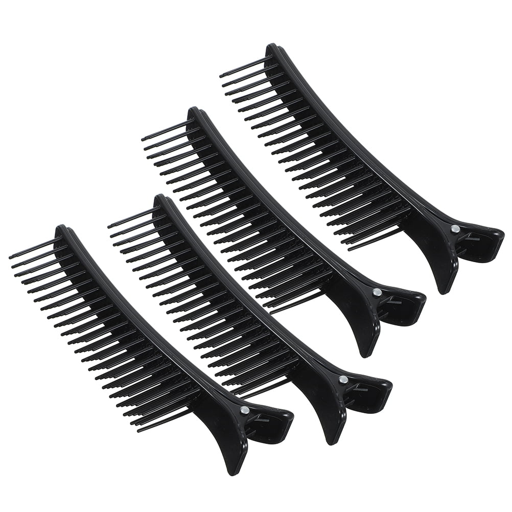 4pcs Grip Clips Hair Sectioning Clips Hair Parting Comb Clips for Salon ...
