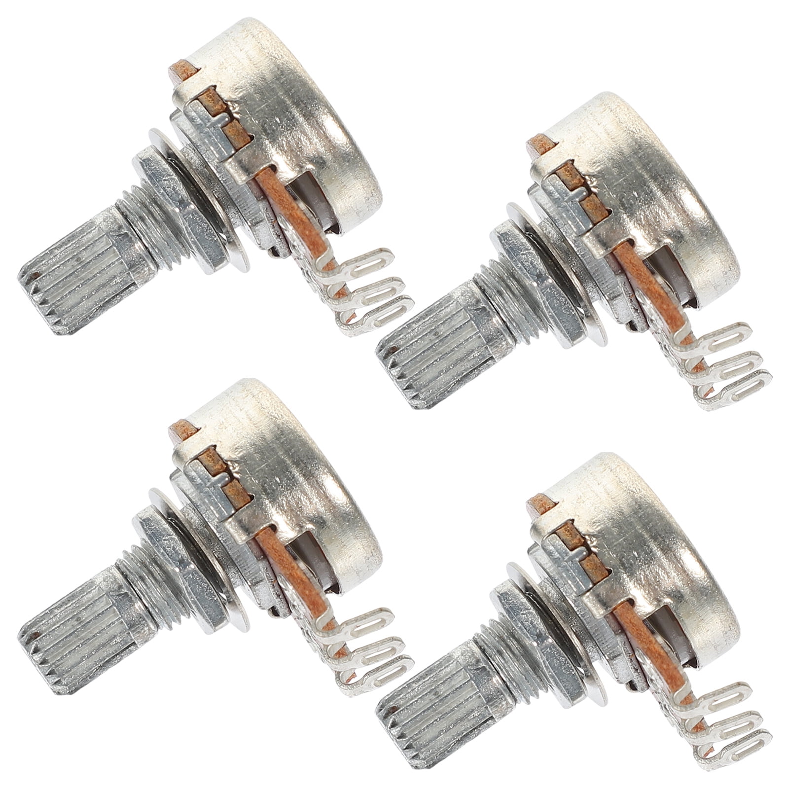 4pcs Guitar Audio Potentiometer Replacement 500k Pot For Guitar ...
