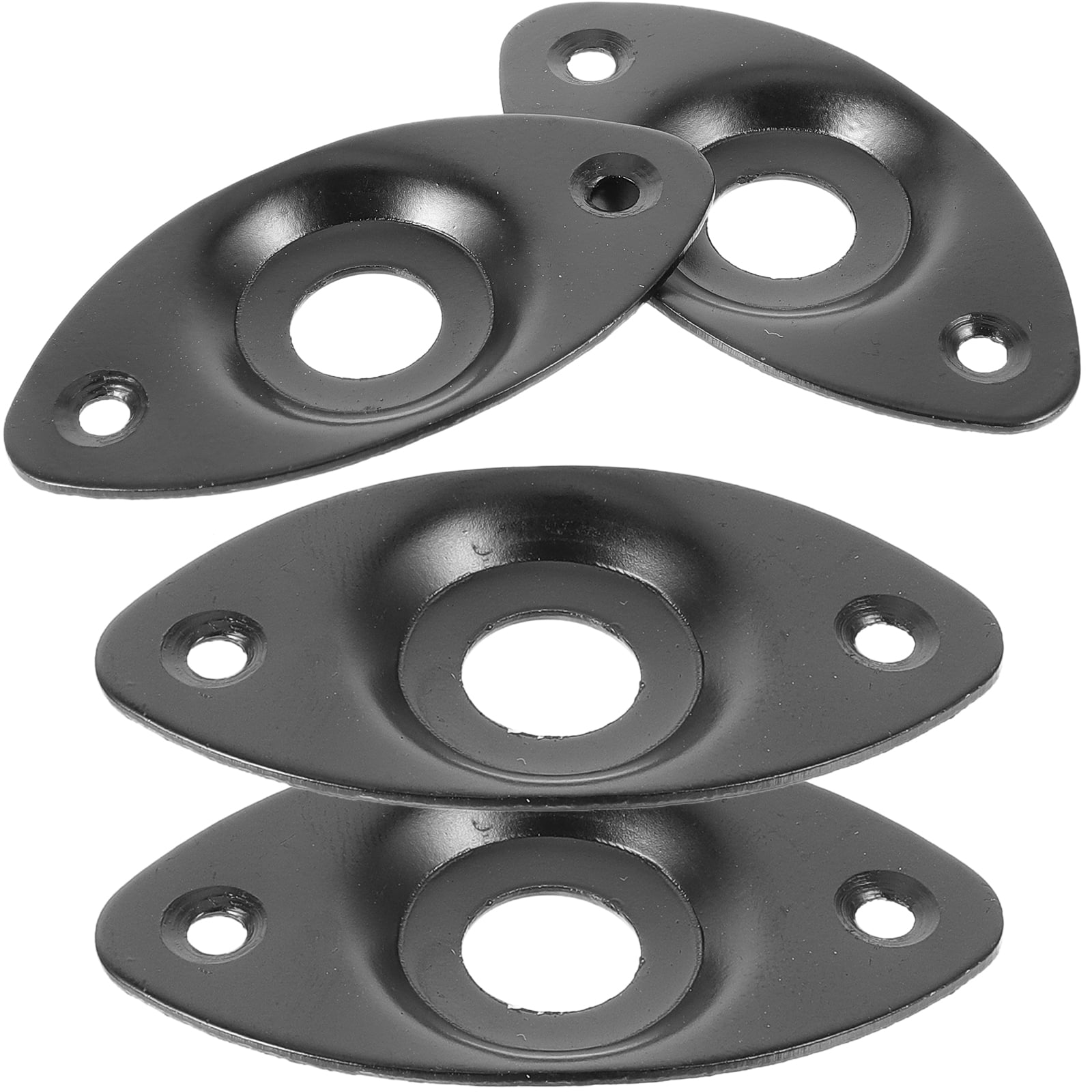 4pcs Guitar Input Jack Socket Plates Electric Guitar Replacement Repair ...