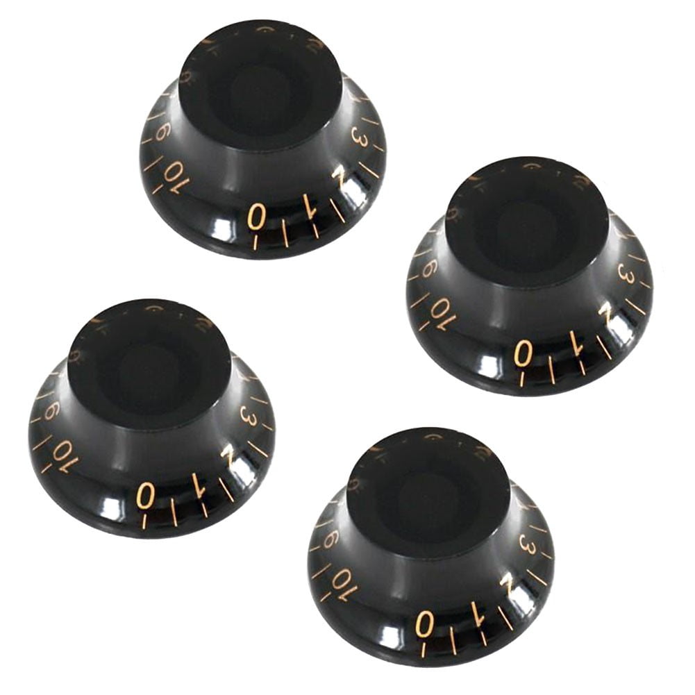 4pcs Guitar Volume Knob Top Hat Speed Control Hand Volume Tone Control ...