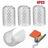 Frost King 6in. X 20ft. Black Plastic Mesh Gutter Guard - Walmart.com