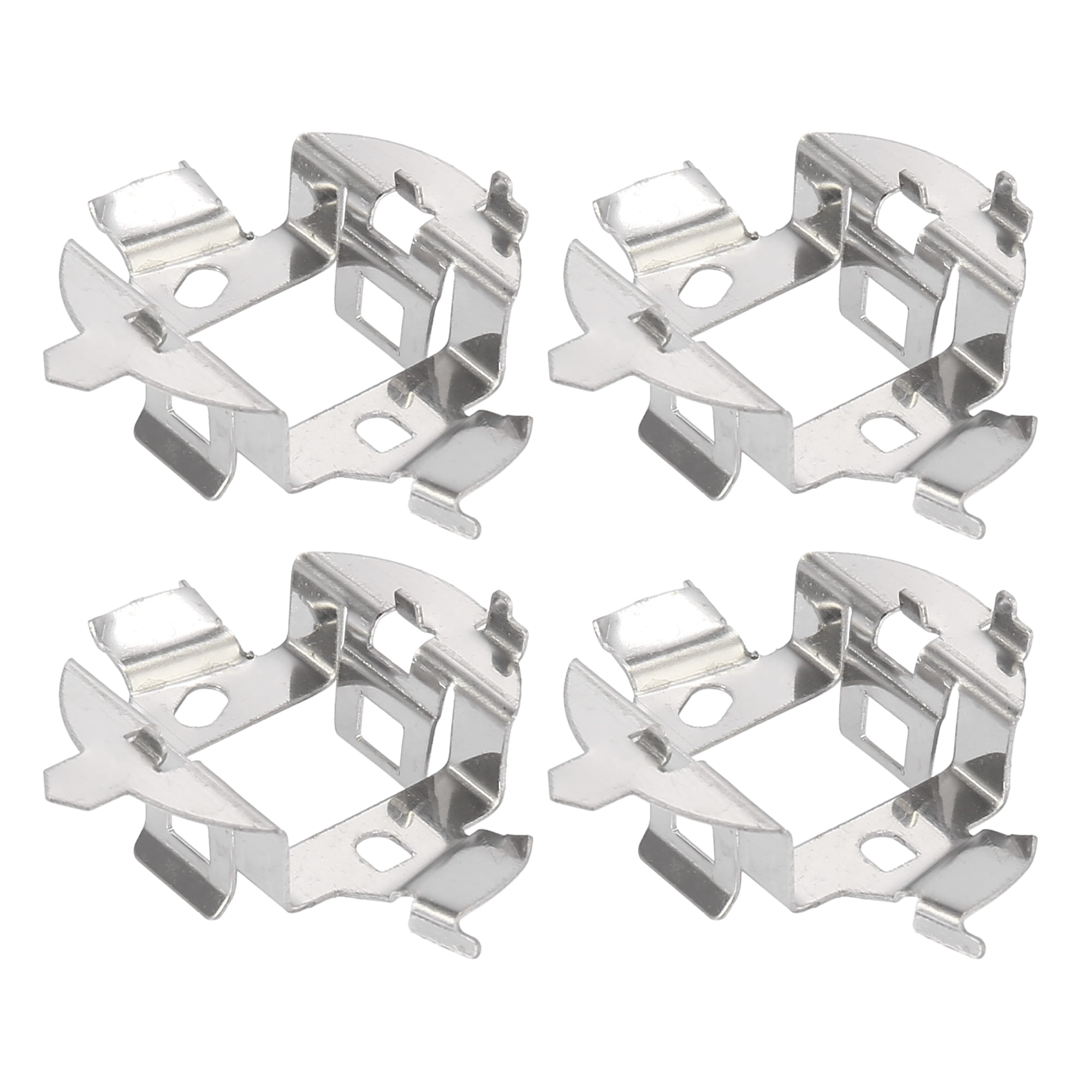 4pcs H7 LED Headlight Bulb Retainer Adapter Base Holder Socket for ...