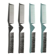 Folding Mini Pocket Hair Comb with Mirror Travel Set - Walmart.com