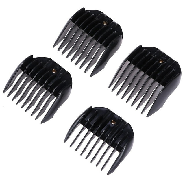 4pcs Hair Clipper Comb Professional Cutting Trimmers Guide Combs Barber ...