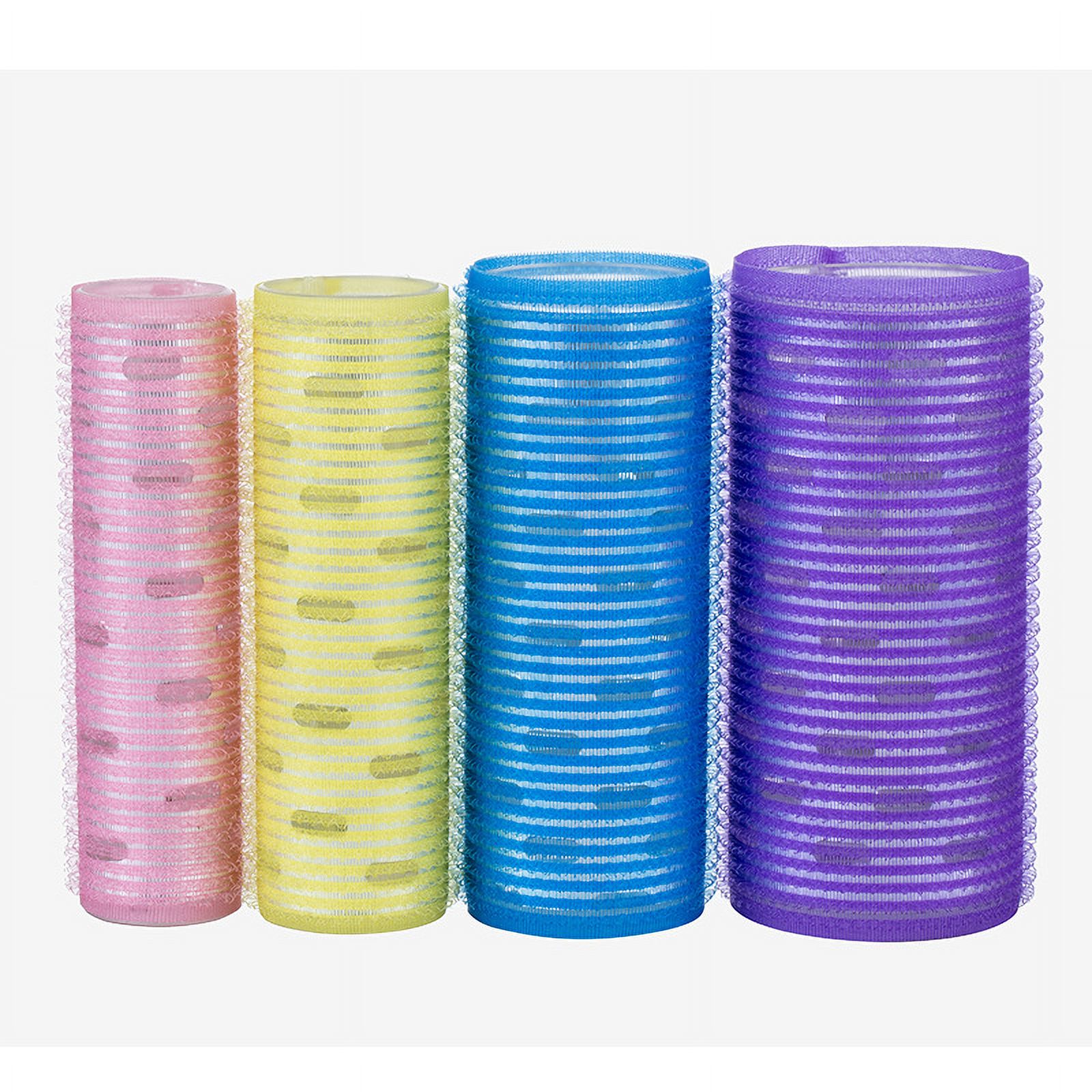 Raindrops 4Pcs Self Grip Hair Roller Round Shape for Hair Styling ...