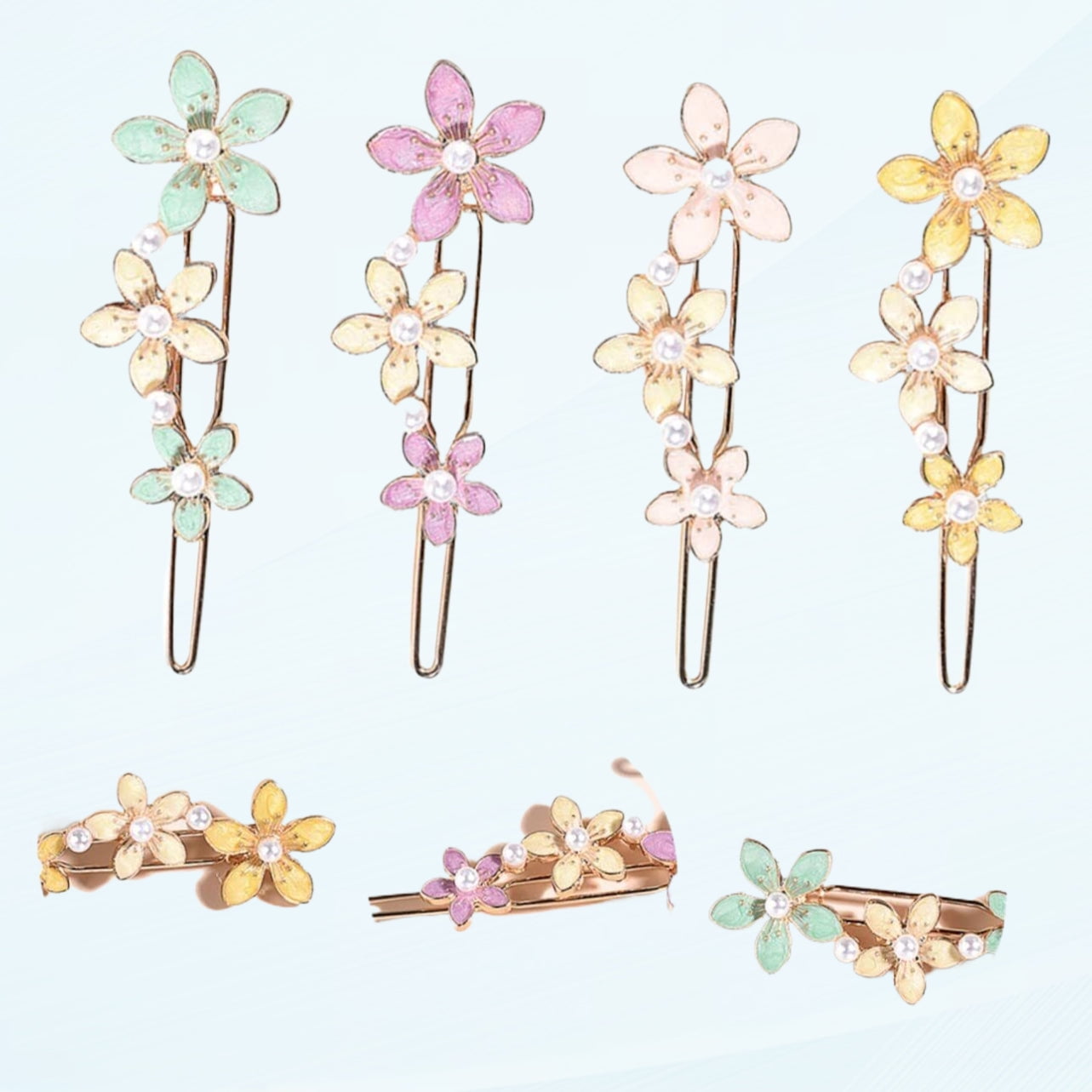 4pcs Hairpins Girls Hair Pins Cute Hair Pins Bridal Headpieces for ...