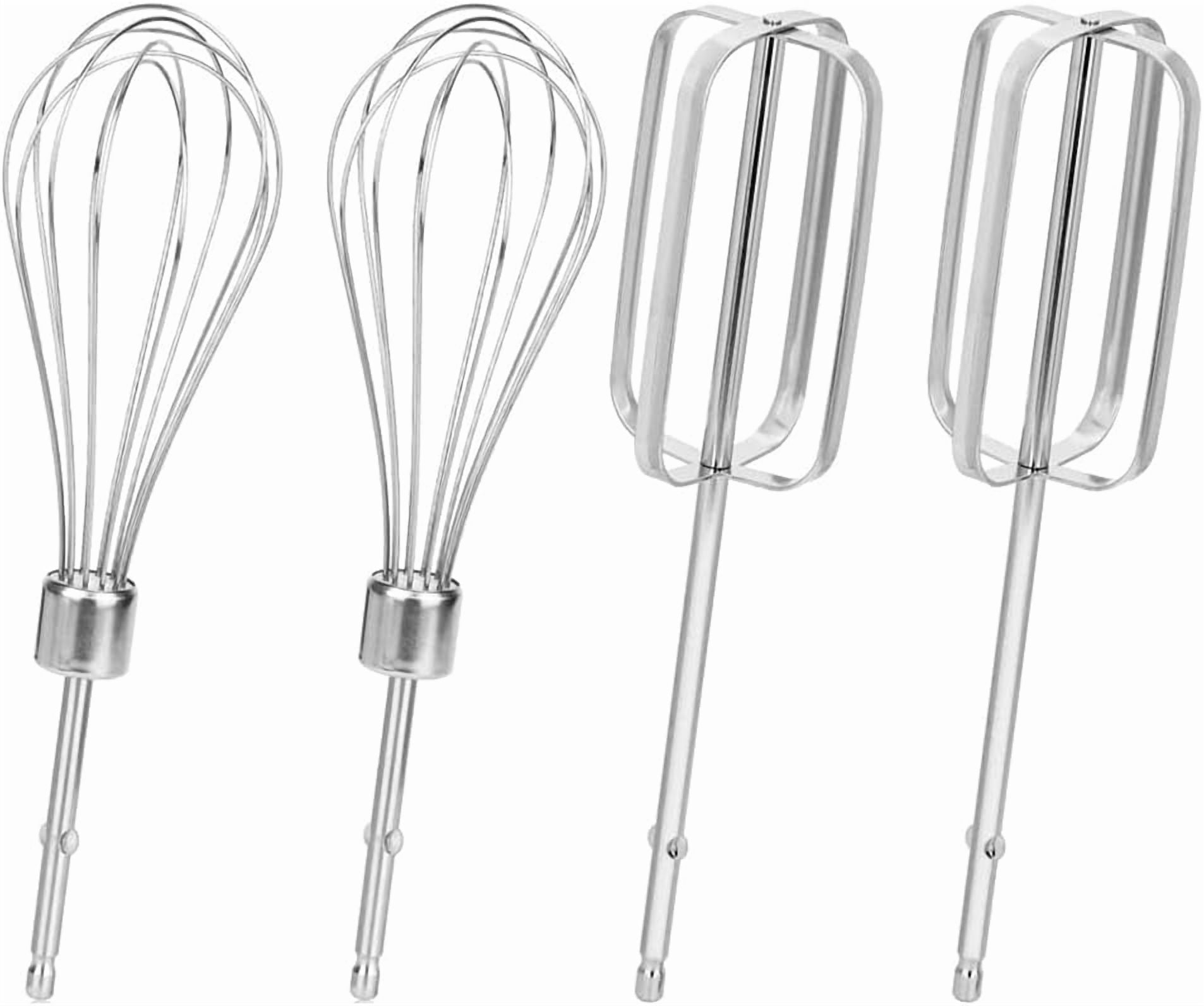 4pcs Hand Mixer Beaters Attachments, Beaters for Hand Mixer,Stainless ...
