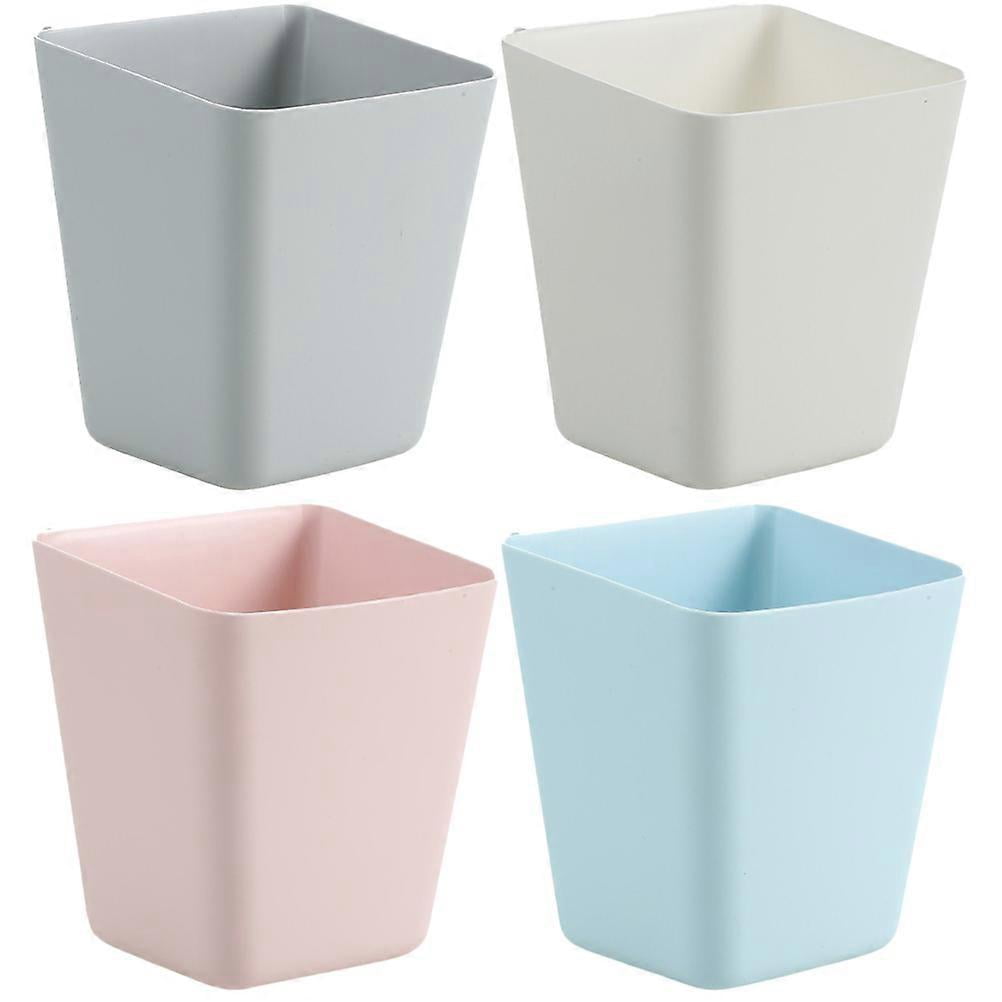 4pcs Hanging Storage Holder Storage Containers Hanging Buckets Rolling ...